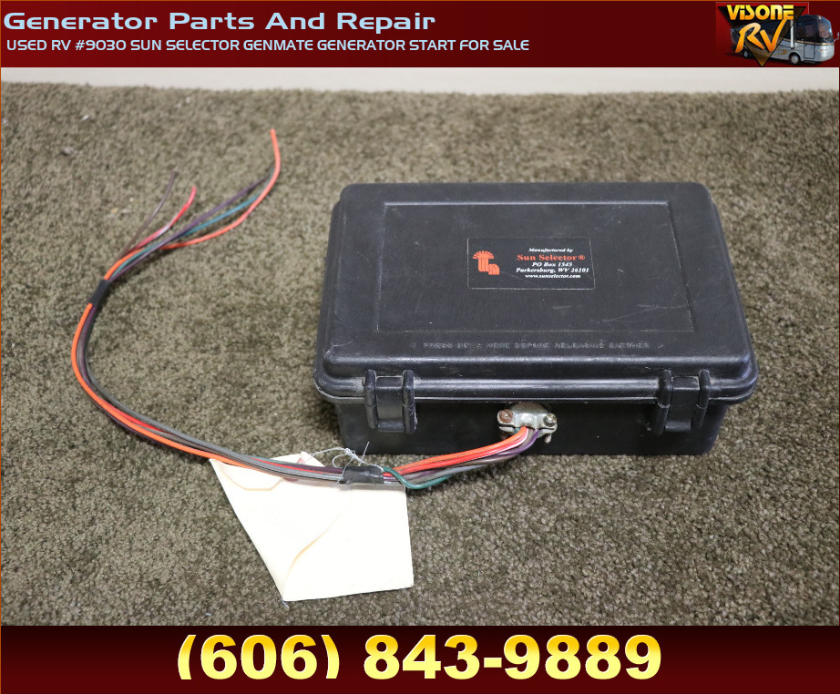 Generators USED RV #9030 SUN SELECTOR GENMATE GENERATOR START FOR SALE ...